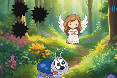 Tiny Angel Jungle Escape - HiddenFan.com